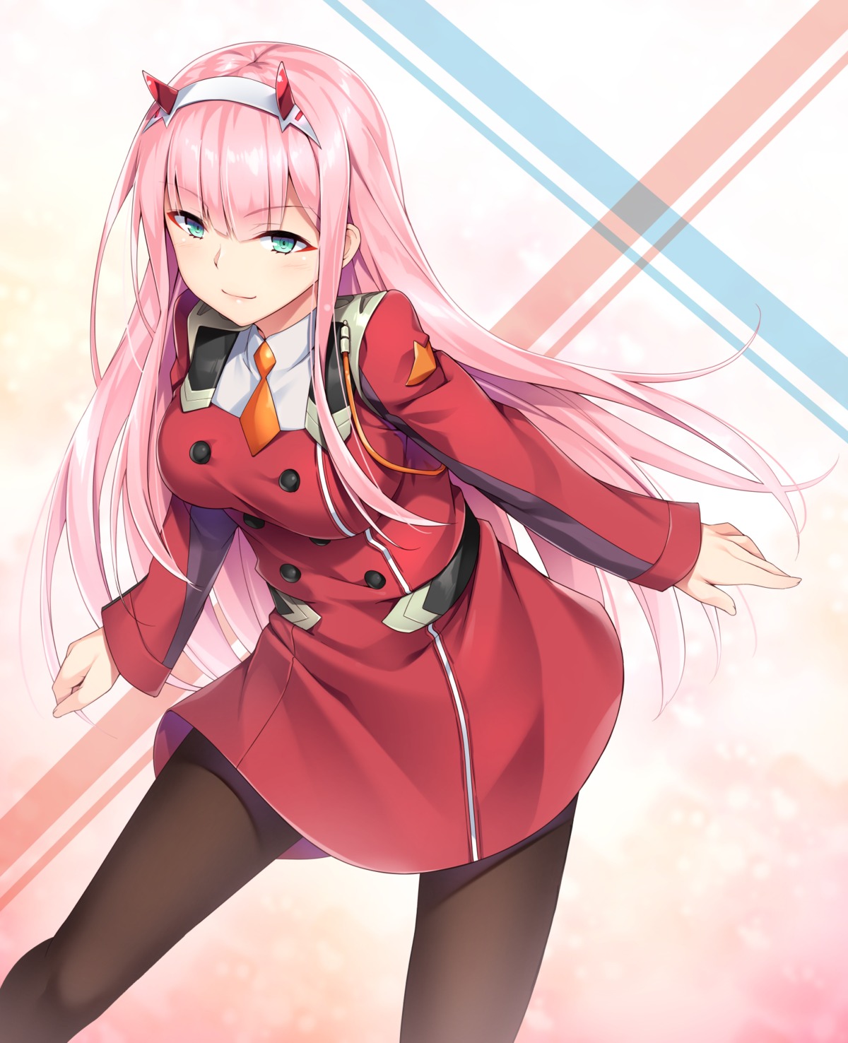 otukimi koubo akizora momiji darling in the franxx zero two (darling in the franxx) horns ...